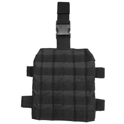 Mil-Tec Leg Panel MOLLE Webbing Black