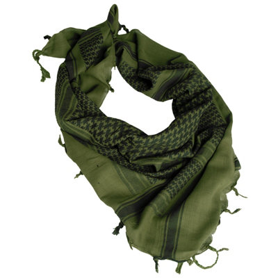 Mil-Tec Shemagh Scarf Olive / Black