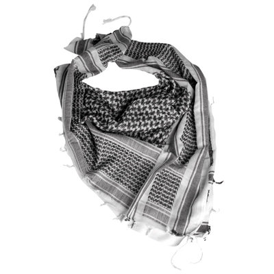Mil-Tec Shemagh Scarf White / Black