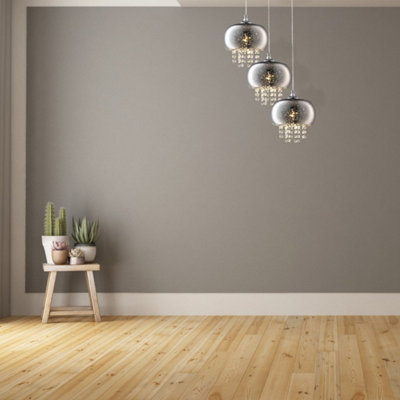 Milagro Starlight Chrome Pendant Lamp 3XE14 A Stunning Range With 22CM ...
