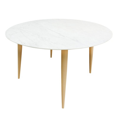Milano Round Table with Oak Legs | DIY at B&Q