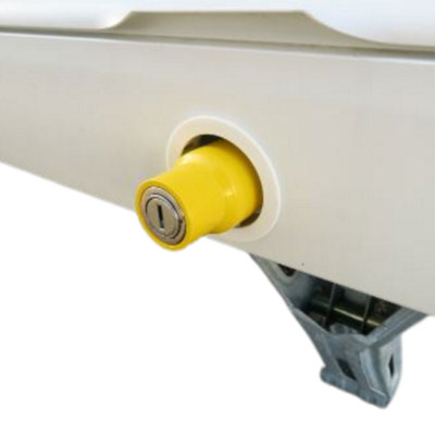 Milenco Corner Steady Leg Nut Lock Single Unit