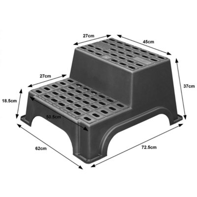 Milenco Giant Double Plastic Step