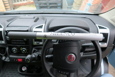 Milenco High Security Steering Wheel Lock+ Silver