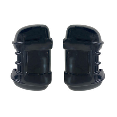 Milenco Long Arm Mirror Protectors Black Ducato Boxer Relay 2007 to 2024