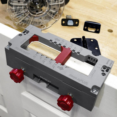 Milescraft 1229 Hinge Jig Plus Dual Clamping Door Hinge Jig