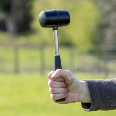 Milestone Camping 12oz Rubber Mallet