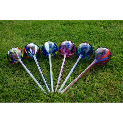 Milford The Hydro Globe Self Watering Glass Bulbs Small - Assorted Colours