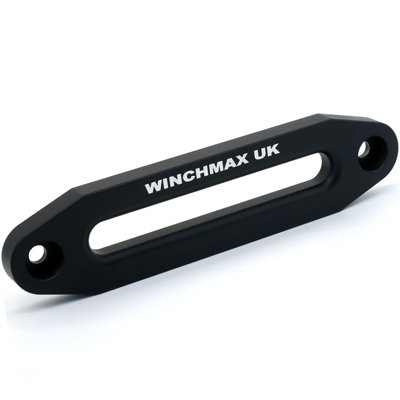 Military Grade Large Aluminium Hawse Fairlead. CNC Cut, Matt Black ...