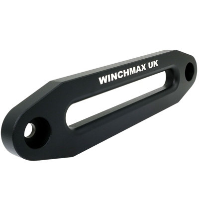 Military Grade Large Aluminium Hawse Fairlead. CNC Cut, Matt Black ...
