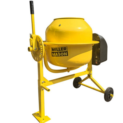 Miller & Mason Electric Cement Mixer / Concrete Mixer 300W 70L