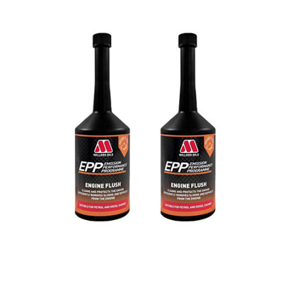 MILLERS EPP Engine Flush Cleans Engine Internally Oil Flushing Additive ...