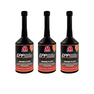 MILLERS EPP Engine Flush Cleans Engine Internally Oil Flushing Additive ...