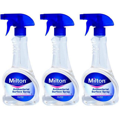 Milton Antibacterial Surface Spray (500ml) - Disinfectant Multi (Pack ...