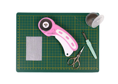 Milward 45mm Rotary Cutter with 5 Blades - Ergonomic, Safety Lock, Left ...
