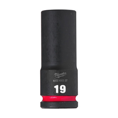 Milwaukee 19mm Deep Impact Socket 1/2" Inch Square Drive 4932480337