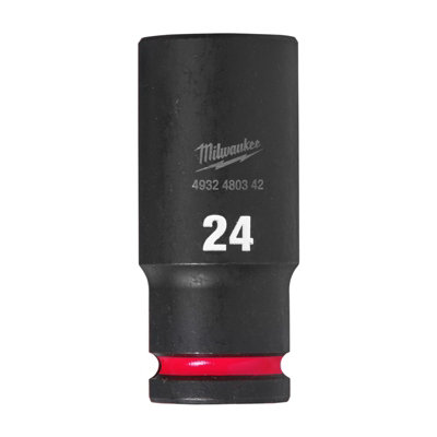 Milwaukee 24mm Deep Impact Socket 1/2" Inch Square Drive 4932480342