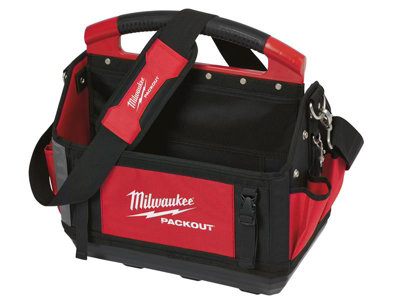 Milwaukee 40cm PACKOUT Tote Tool Bag 31 Pocket Heavy Duty Toolbag ...