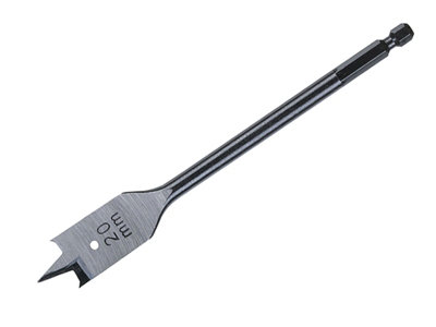 Milwaukee 4932363138 Flat Wood Drill Bit 20 x 160mm Spade Drill Bit ...