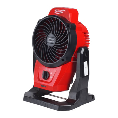 Milwaukee Fan M12AF-0 M12 Cordless 12v 3 Speed Portable Magnetic Fan ...