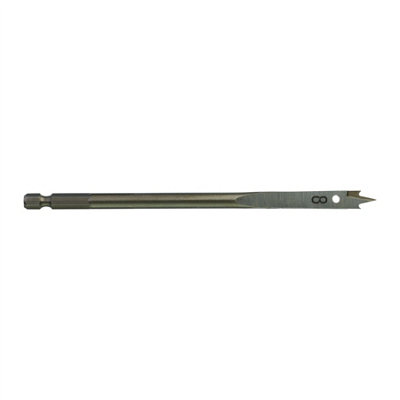 Milwaukee - Flat Boring Drill Bit 8mm x 152mm -1 Piece | DIY at B&Q