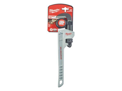 Milwaukee Hand Tools 48227212 Aluminium Pipe Wrench 300mm (12in ...