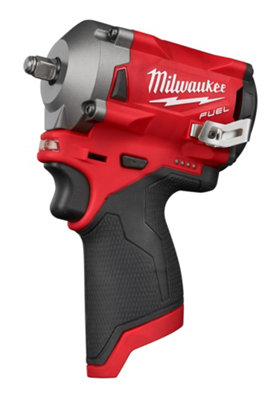 Milwaukee M12FIW38 FUEL 3/8 Sub Compact Impact Wrench 12V Brushless ...