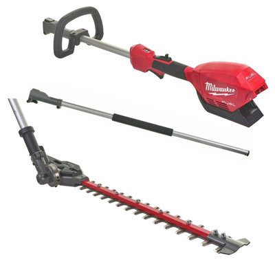 Milwaukee M18 Quik-Lok Brushless FUEL Long Reach Hedge Trimmer + 92cm ...