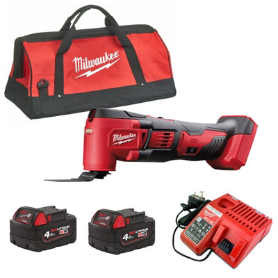 Milwaukee M18BMT Multi-Tool 18V Multitool 2 x 4.0Ah Li-ion Batteries ...