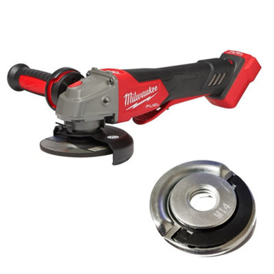 Milwaukee M18FSAGV115XPDB-0 FUEL Grinder Variable Speed Paddle 18V ...