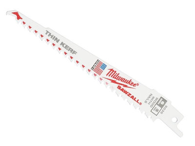 Milwaukee - SAWZALL Thin Kerf Demolition Blade 150mm 5 tpi (5)