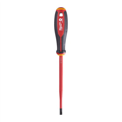 Milwaukee - Tri-Lobe VDE Screwdriver - Slotted 1.2 x 6.5 x 150 at B&Q