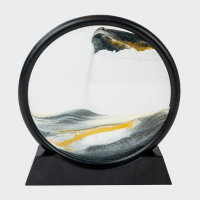 Mindfuel Sandscape Sand Art Frame with Black Base