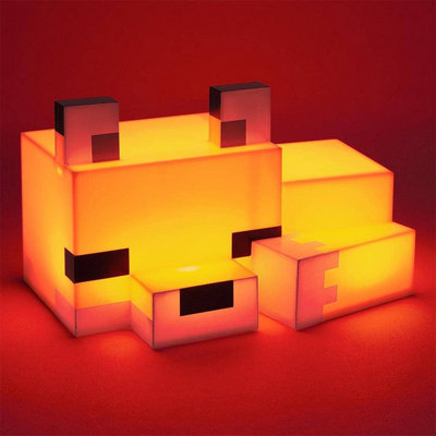 Minecraft Baby Fox Desk Night Light