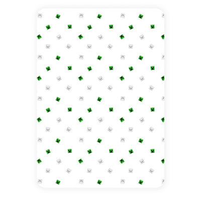 Minecraft Grids Double Fitted Sheet