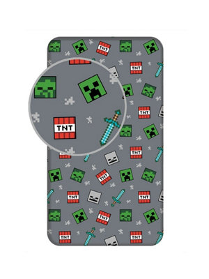 Minecraft We Got This Single Fitted Sheet
