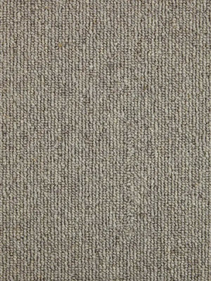 Mineral Pure Wool Loop Pile Carpet by Remland (Landscape Nickel, 4m x 4m)