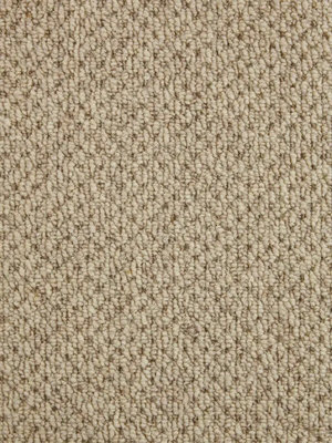 Mineral Pure Wool Loop Pile Carpet by Remland (Seascape Dolomite, 1m x 4m)