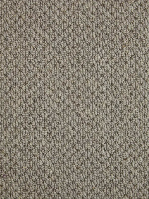 Mineral Pure Wool Loop Pile Carpet by Remland (Seascape Nickel, 4m x 4m)