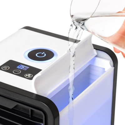 Mini Air Cooler Fan Portable Conditioner with Quick Cooling Mist ...