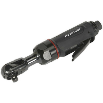 Mini Air Powered Ratchet Wrench - 3/8" Sq Drive - Twist Reverse ...