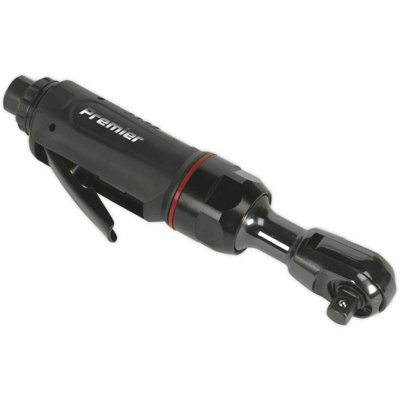 Mini Air Powered Ratchet Wrench - 3/8" Sq Drive - Twist Reverse ...