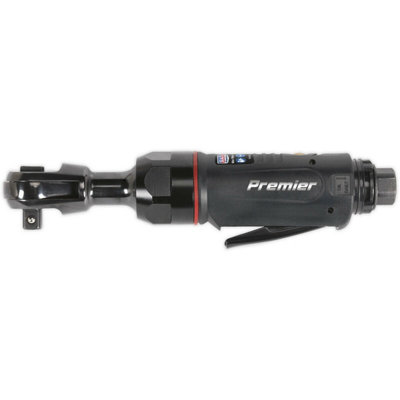 Mini Air Powered Ratchet Wrench - 3/8" Sq Drive - Twist Reverse ...