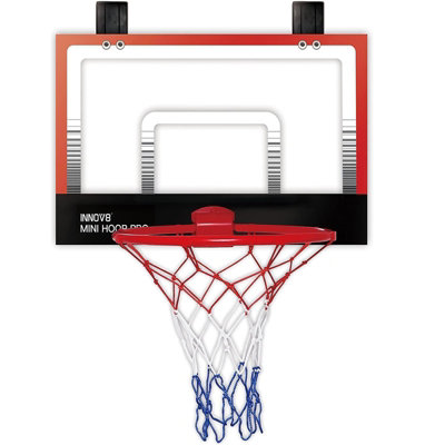 Mini Basketball Hoop Net Indoor Over the Door Backboard With Ball Pump ...