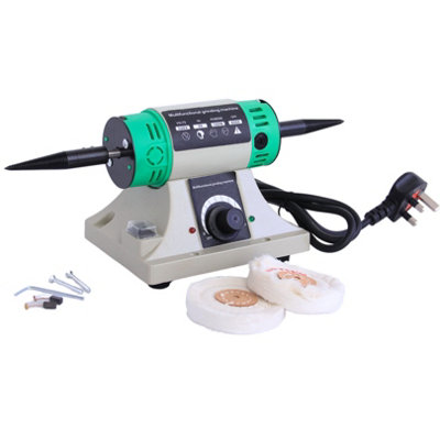 Mini Bench Polisher Machine (15x32x13cm) - Ideal for Polishing All ...