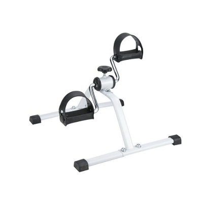Mini exercise bike adjustable resistance armchair pedal leg workout
