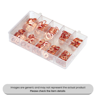 Mini Fuel Injection O-Rings Washers Asrsorted Box 360pcs