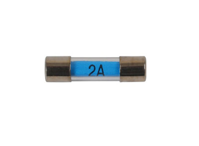 Mini Glass Radio Fuse - 2-amp Pk 100 Connect 30503