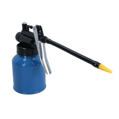 Mini Grease Gun + Oil Can With Flexible + Rigid Nozzles and 3oz Grease ...