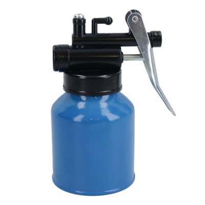 Mini Grease Gun + Oil Can With Flexible + Rigid Nozzles and 3oz Grease ...